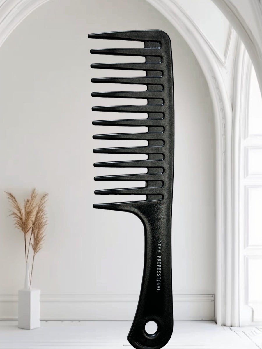 Inova Professional Hair Comb for Women, Wide Tooth Comb Salon