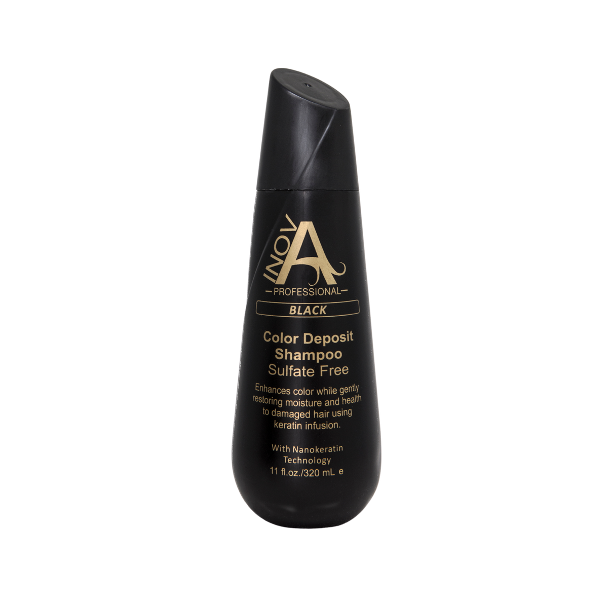 Inova Professional Black Color Deposit Shampoo - 11 oz.